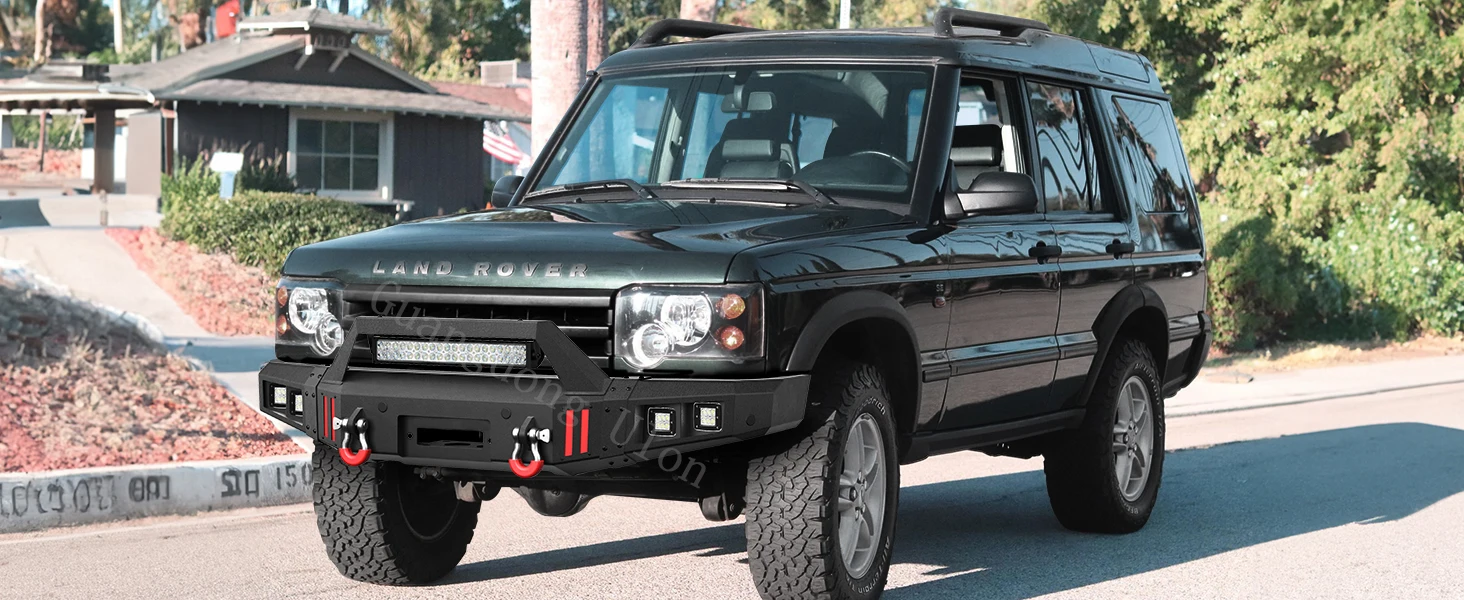 Front Bumper Full Width for Land Rover Discovery 2 1999-2004