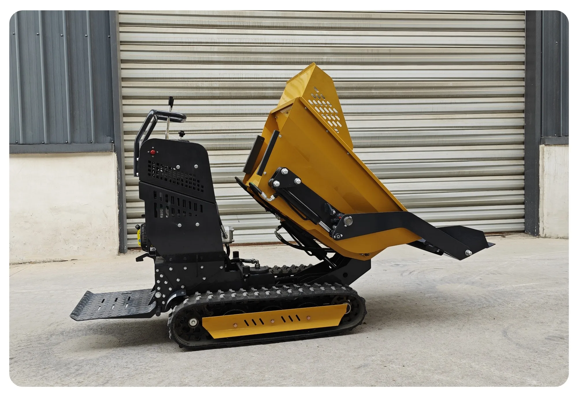 TFD500 Mini Track Dumper - 500KG Capacity & Easy Maintenance