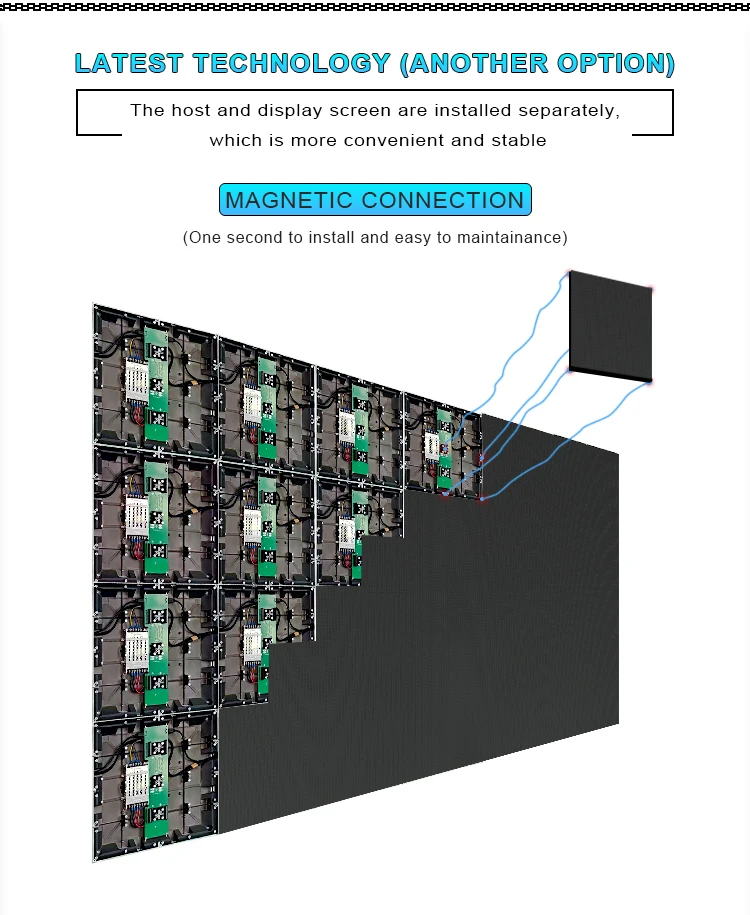 Pantalla Led Display Boards Panel Advertising Snap Screen Murah Led ...
