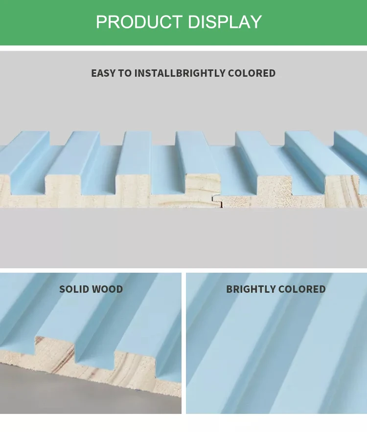 3d Wall Panels Fluted Mdf /ribbed Mdf Battened Mdf Flex Board Foe ...