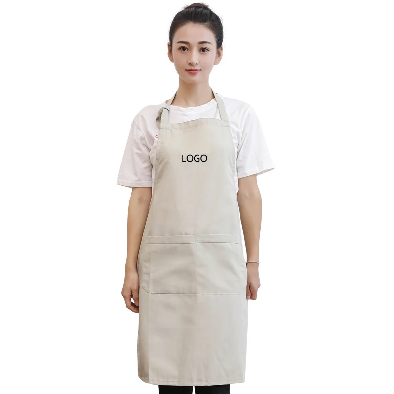 Kitchen Apron For Cleaning Multi Function Home Chef Baking Clothes with ...