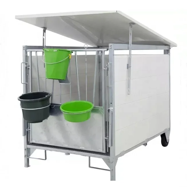 Livestock Equipment Cattle Divisions Calf Hutch Calf House Cage - Buy ...