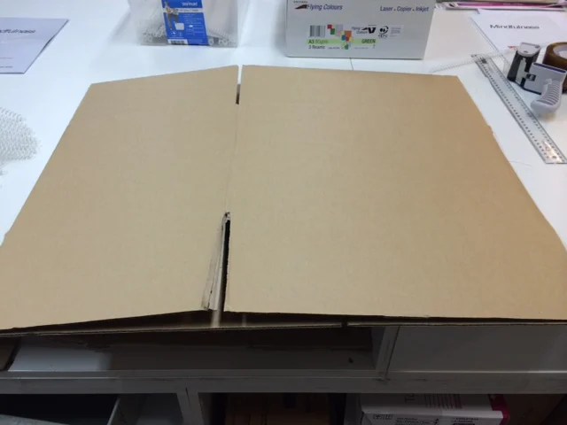 Carton Folding And Gluing / Cardboard Boxes Making Machine /semi ...