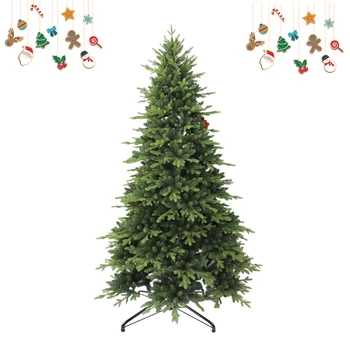 Longstar Hot Sale 210cm Pe Pvc Christmas Tree Luxury Warm Led Faux ...