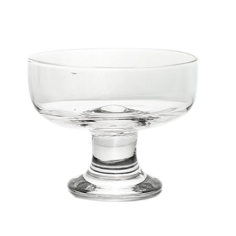 200ml Flower Base Glass Cup Dessert Ice Cream Cup - Buy Flower Base Bar ...
