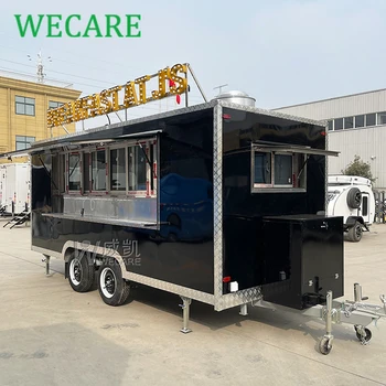 Wecare Commercial Street Bbq Churros Cart Mobile Kitchen Food Trailer ...