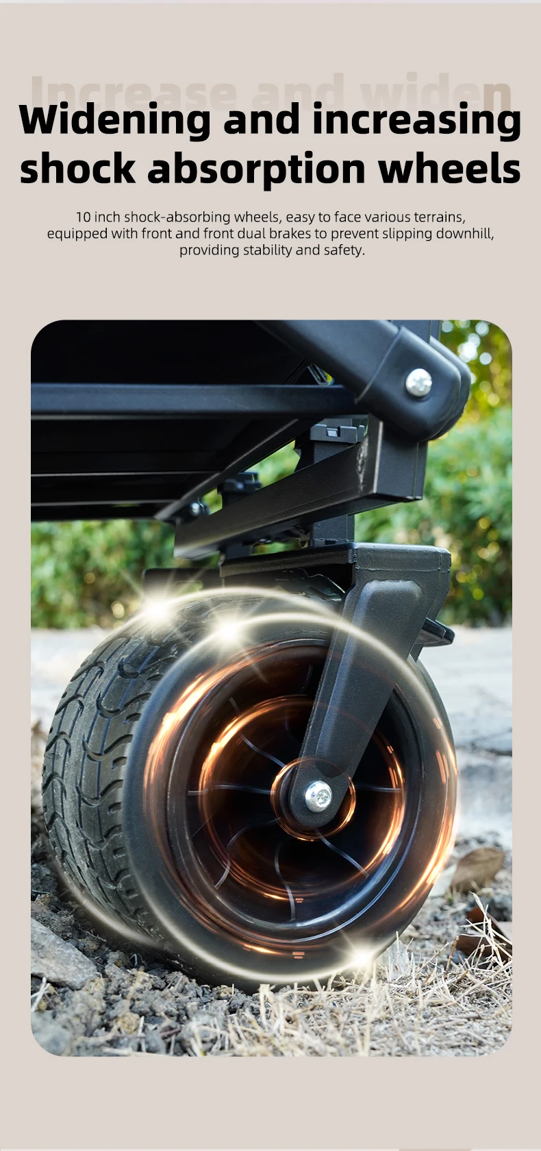 2024 Electric Beach Cart Kit - Durable & Versatile Solutions