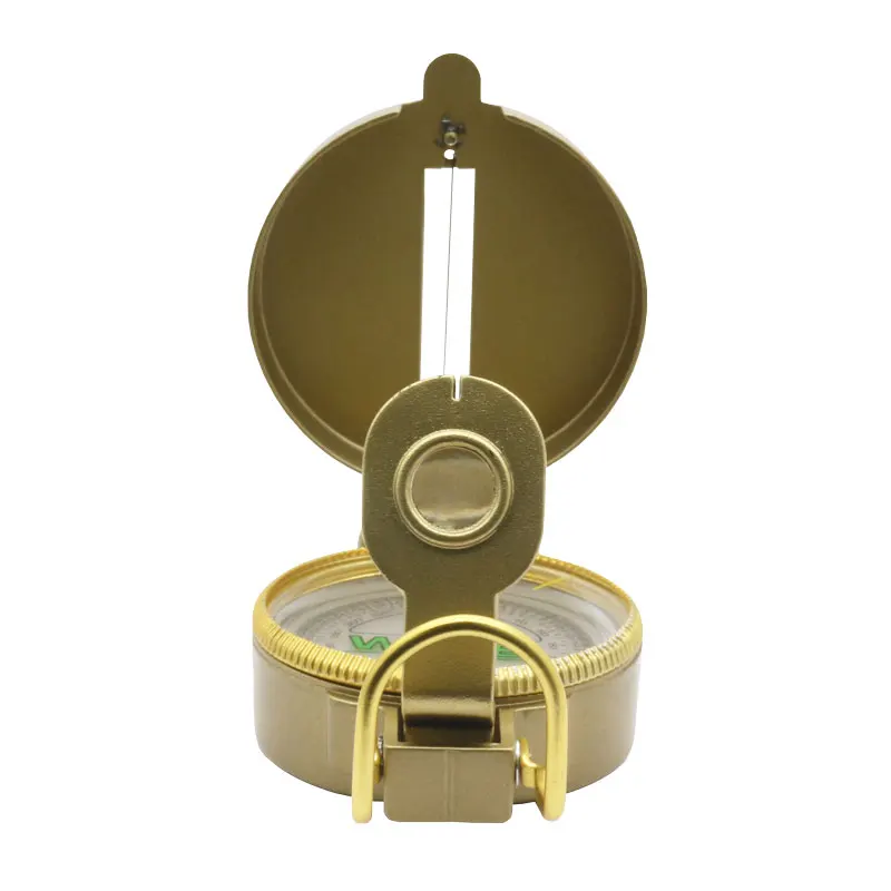 Metal Case Floating Luminous Dial Foldable Engineer Directional Compass ...