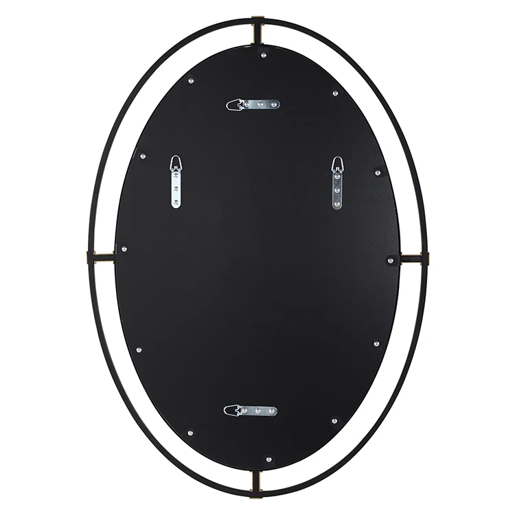 Tengte 2023 New Design Oval Black+gold Framed Mirror Decorative Mirrors ...