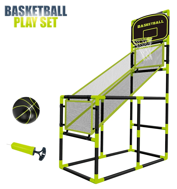 Kids Arcade Basketball Stand Play Set Basketball Hoop With 5.5 Inch ...