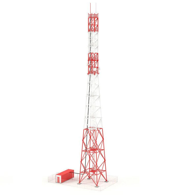 Self-Supporting Angle Steel Truss Tower for Telecom for ...