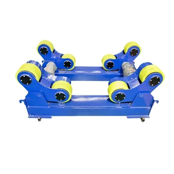 10 Ton Pipe Tank Welding Rollers Stand Pu Wheel Motorized Screw ...