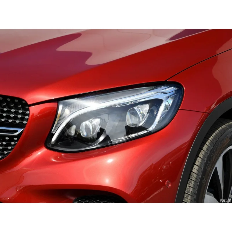 For Mercedes Benz W253 GLC Headlight Glass Lens Cover for 2016-2018 ...