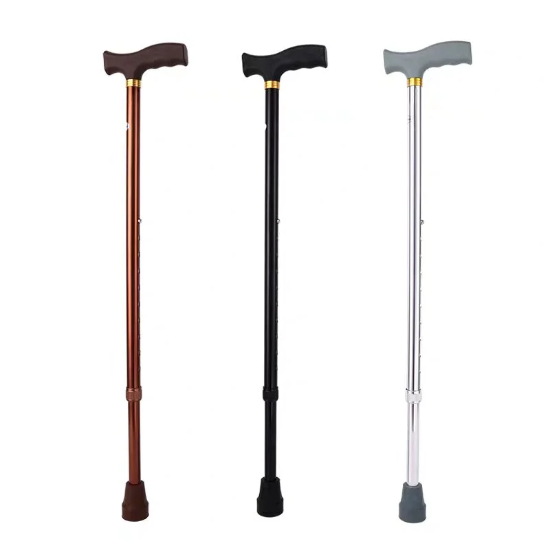 Adjustable Walking Stick Handicapped aluminum Walking cane stick for ...