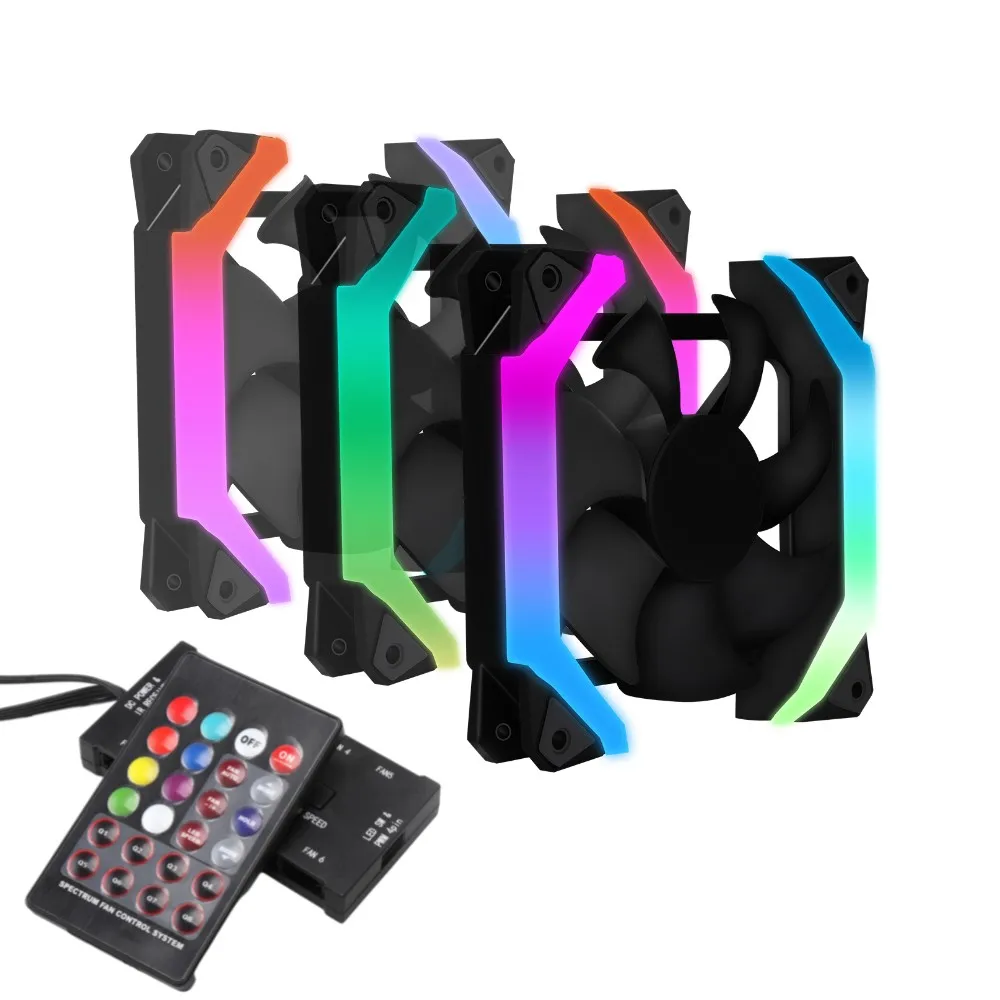 SAMA SP120ARGB cooling case fan maximum air flow 28.34 CFM hydro ...