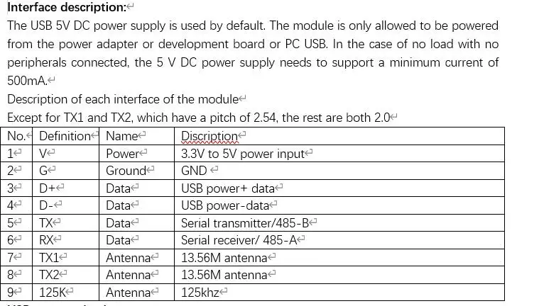 Taidacent USB TTL RS485 Access Control 125khz 13.56mhz RFID Dual ...