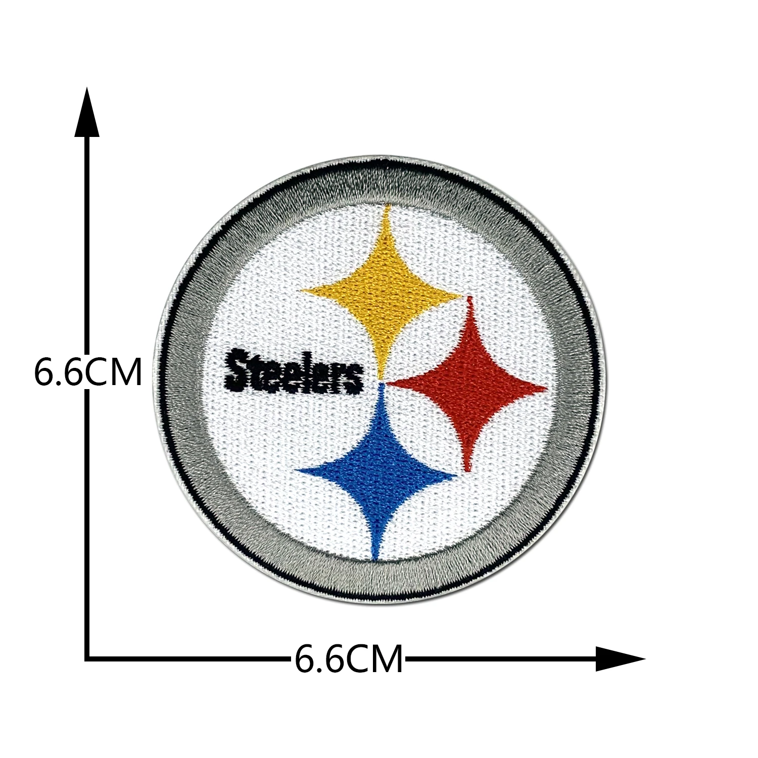 Global Quality Soccer NFL Patch Sports Embroidery Iron On Patch