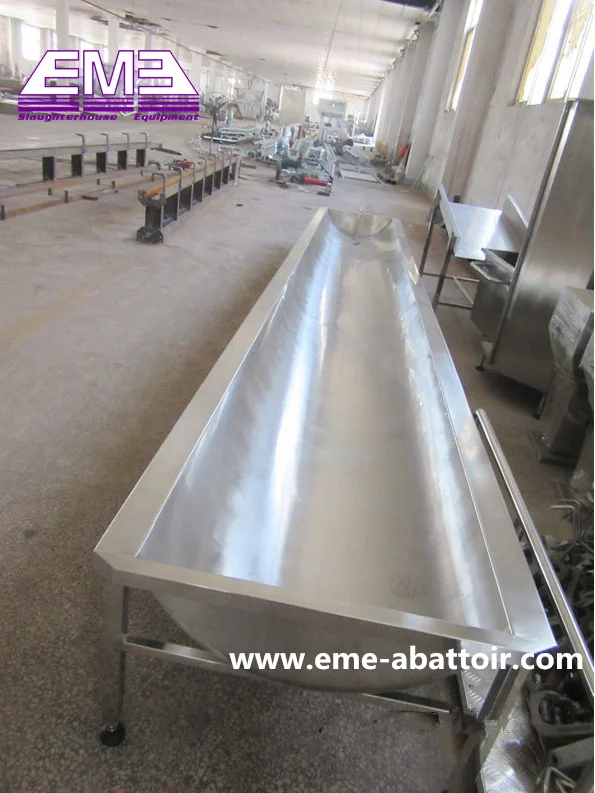 Cattle Blood Collection Chute Small Scale Cattle Abattoir Slaughter ...