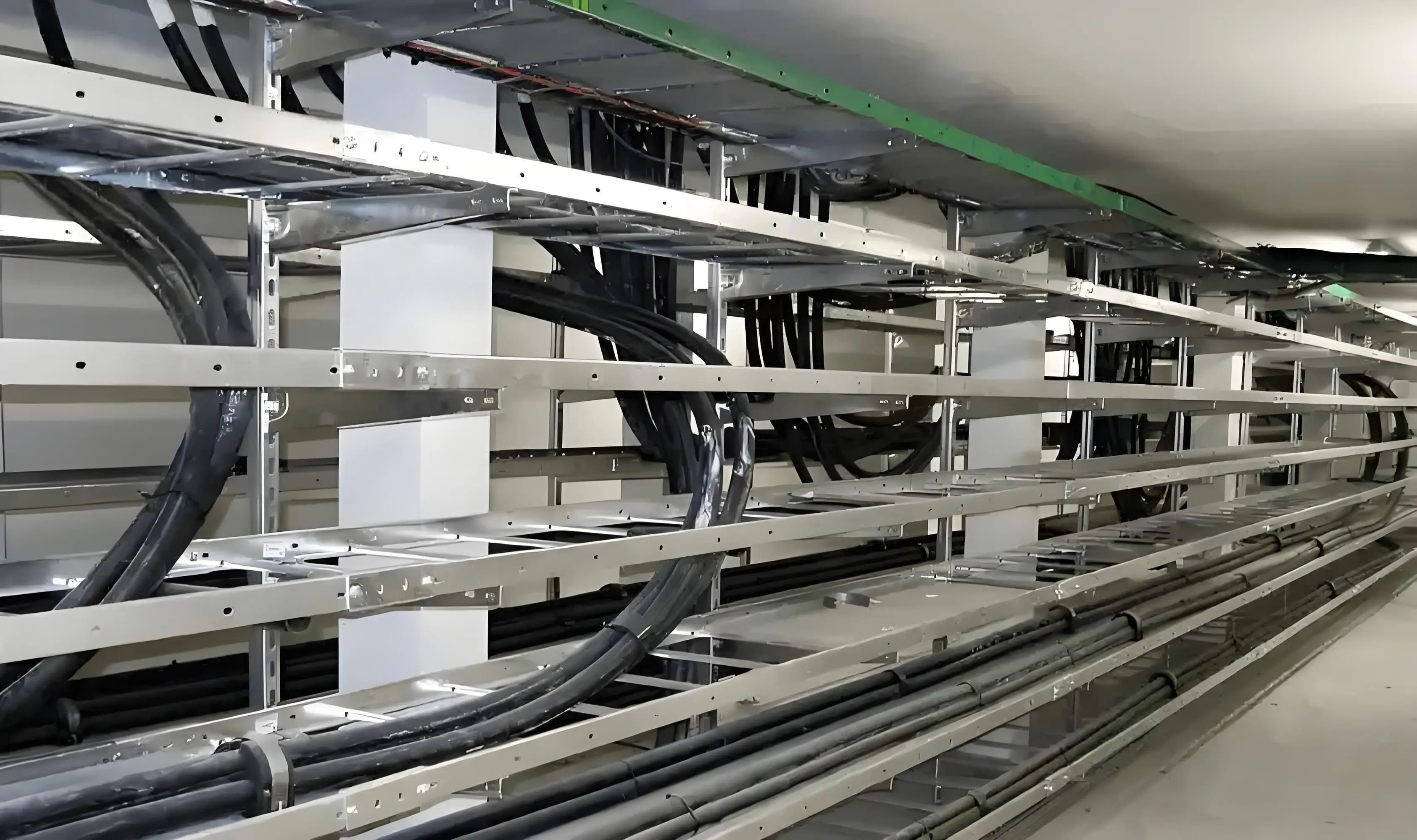 Aluminum Ladder Type Cable Tray Hot Dip Galvanized Cable Tray Ladder ...