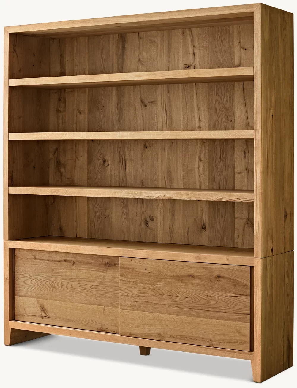 Luxury Sideboard Living Room Furniture Wyeth Wood Oak Open Hutch Sideboards| Alibaba.com