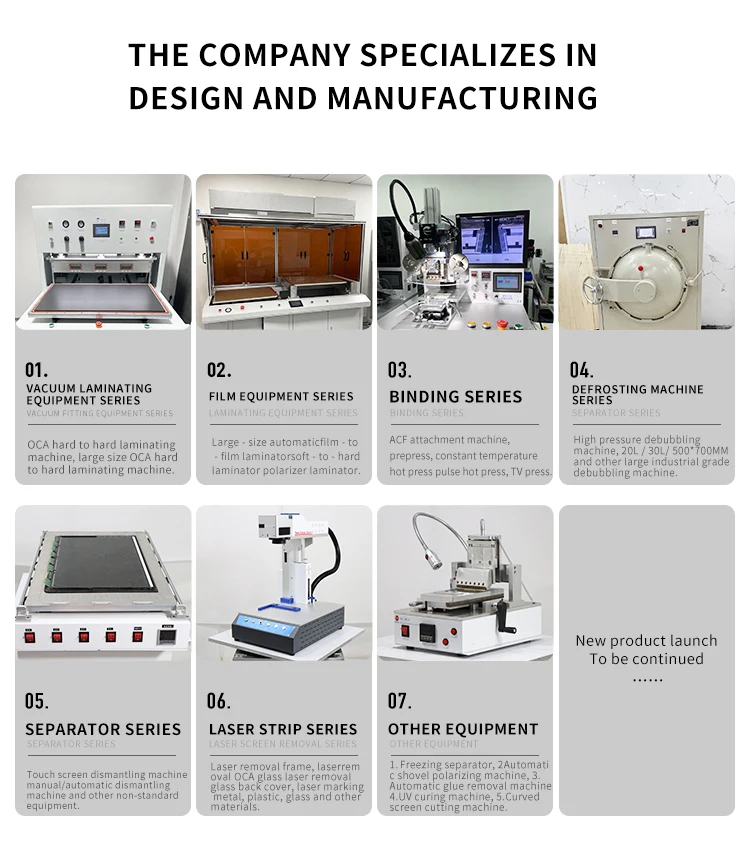 Tab ACF COF Bonding Machine - LCD Flex Cable Repair Tool