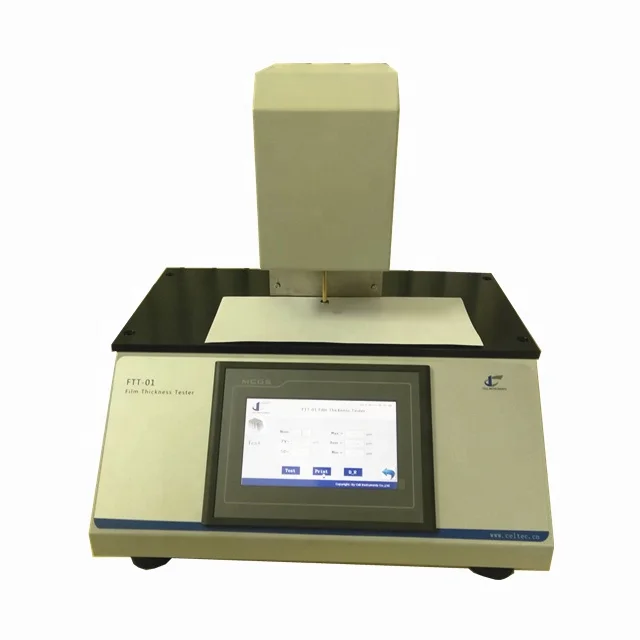 Plastic Film Thickness Tester Astm D374 Astm D1777 Conformed Contact ...