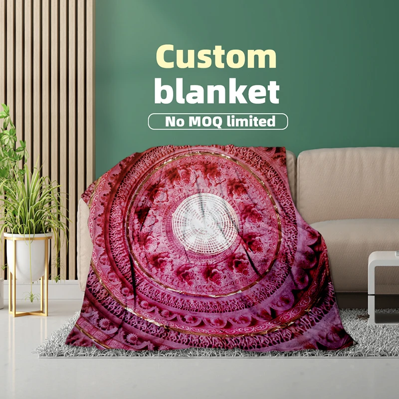 Custom Printed Blankets - Fun Cartoon Designs for Fall/winter