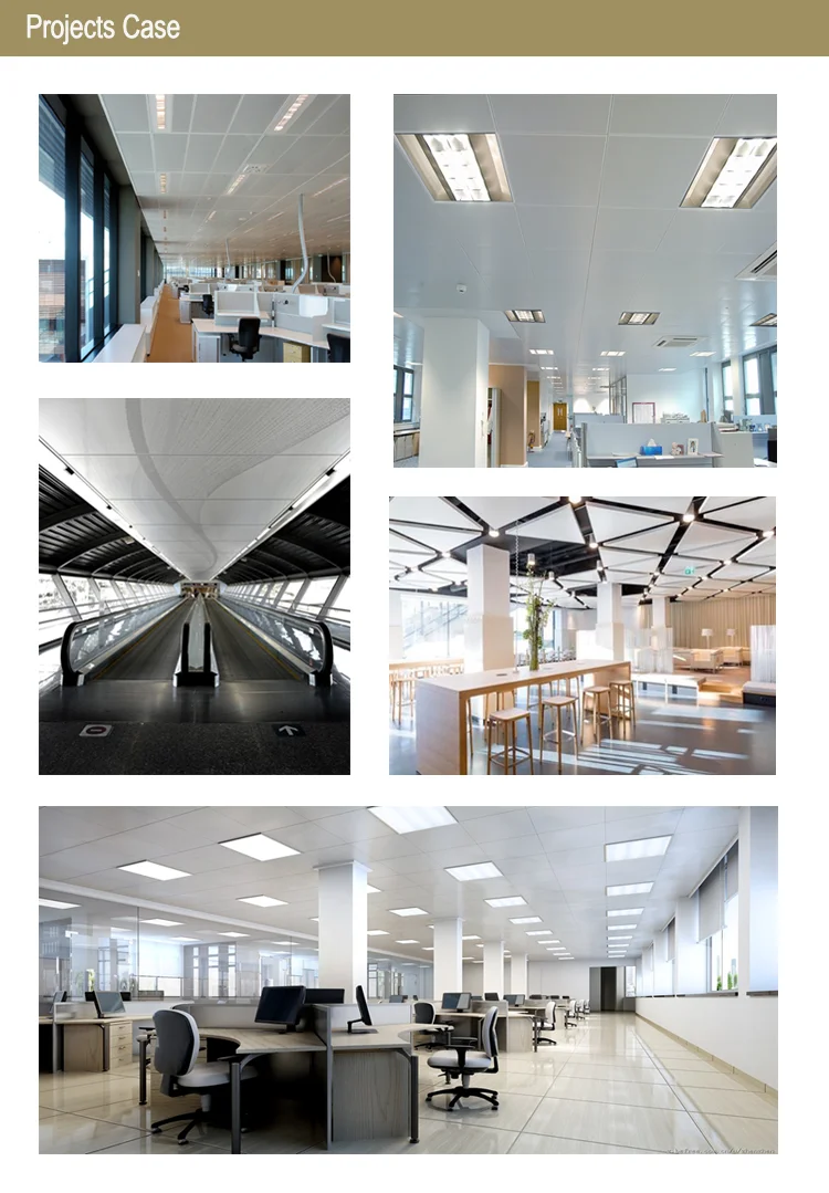 Perforated Metal Wall Cladding Moisture Proof Reflective Ceiling Panels ...