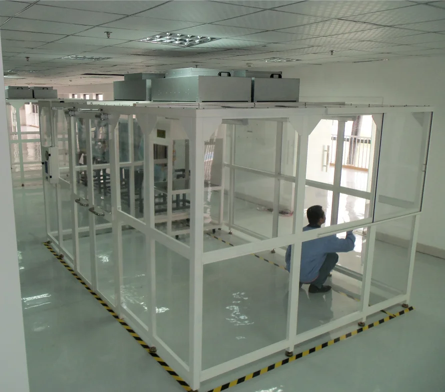 wholesale portable modular soft wall cleanroom class 100 cleanroom ...