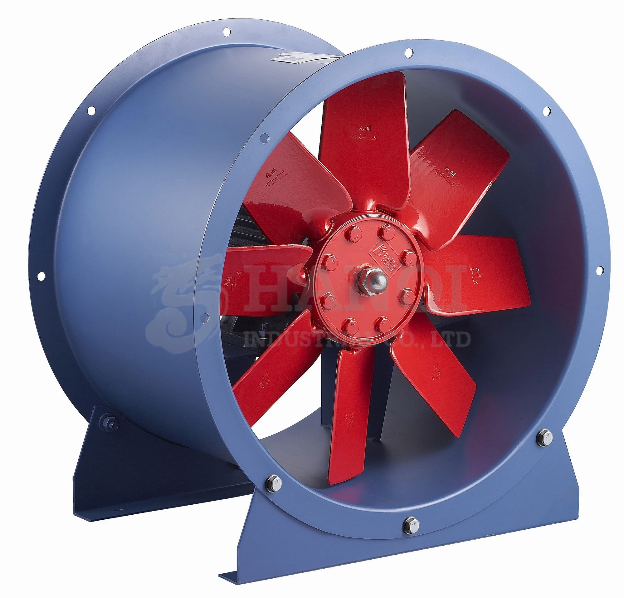 Wall Exhaust Fan With Bracket Carbon Steel Stainless Steel Fiberglass ...