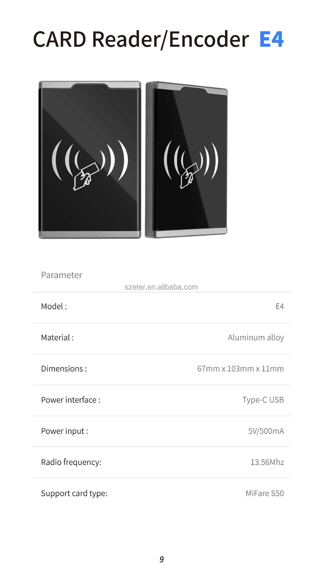 Tt Hotel Lock Ttlock Hotel System Reader Encoder E4 - Buy Ttlock Hotel ...
