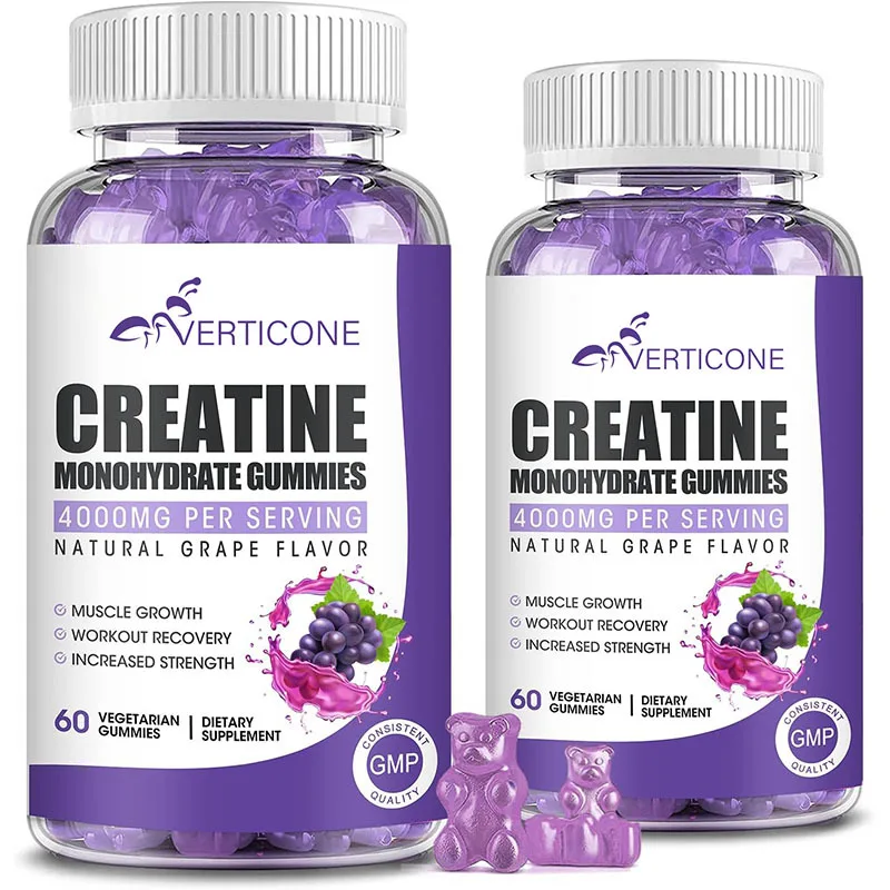 Oem Own Brand Supplement Creatine Monohydrate Energy Gummy Creatine ...