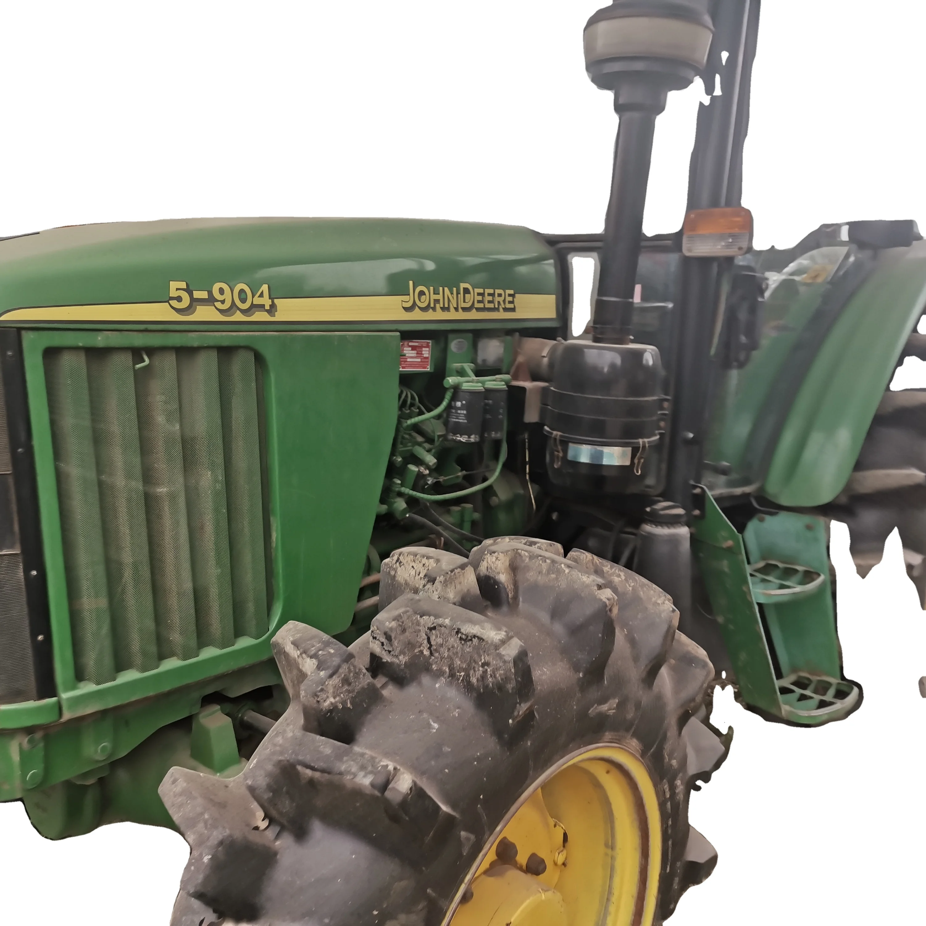 Compact Used Old John Farm Deere 90hp Agricultural Tractors In Second ...