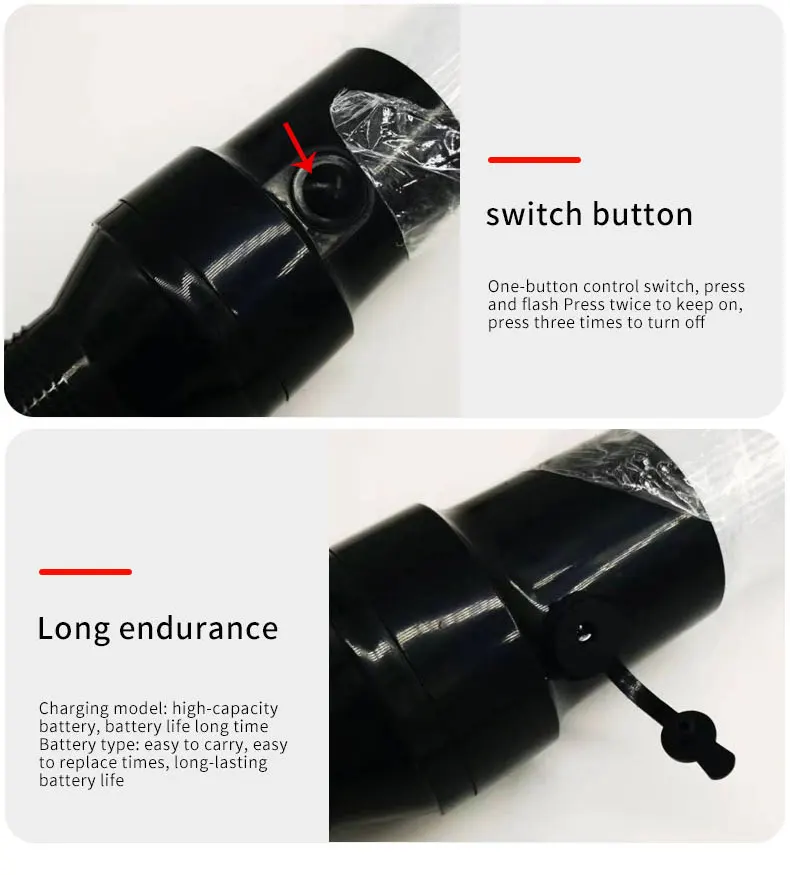 Multi-function High Hardness Waterproof Handheld Emergency Self Defense ...