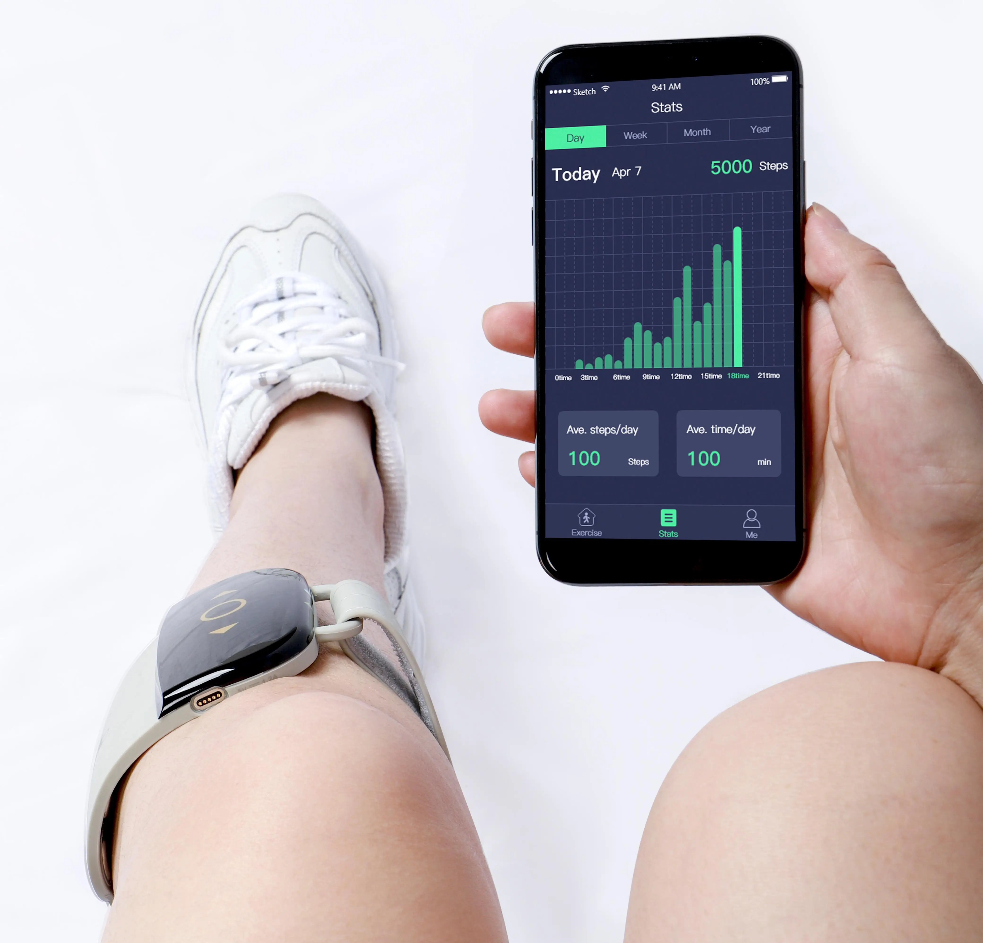 XFT Clinical Fibular Nerve Stimulator for Foot Drop Rehabilitation