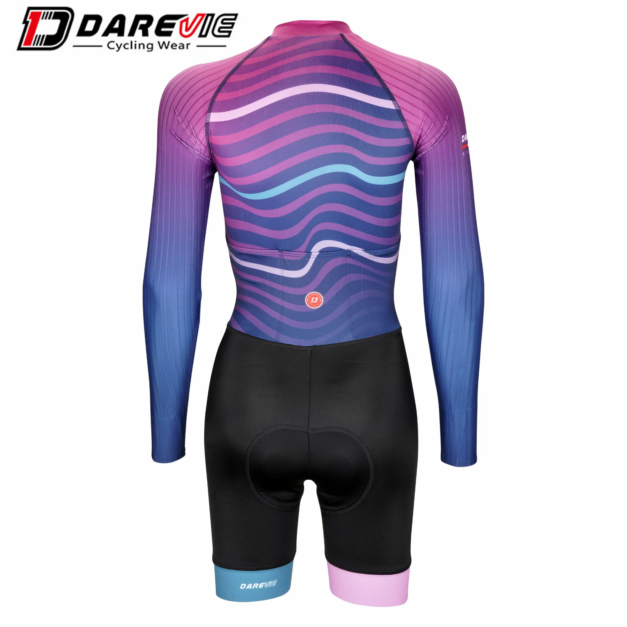 Darevie Custom Pro Team Women Cycling Tri Suit Dynamic Bicycle Bike ...