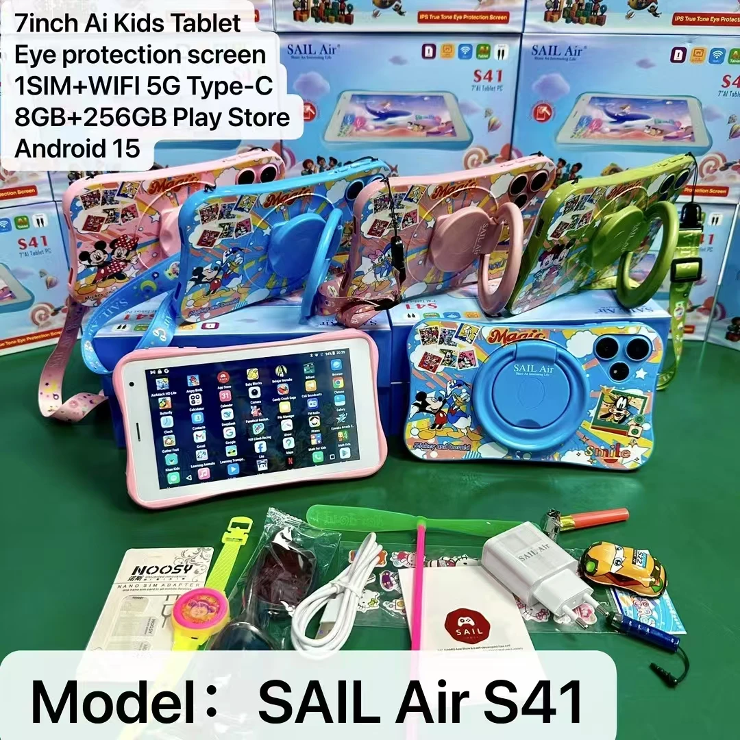 7 Inch Kids Tablets Sail Air S41 With Sim Wifi Educational Tablet PC ...