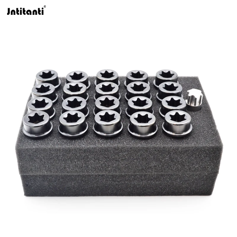 Titanium Natural Color Torx Socket Ball Seat Gr.5 Ti-6al-4v Auto Wheel ...