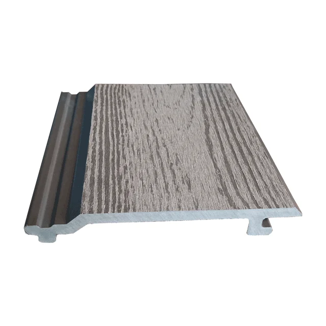 Vertical WPC Fluted Wall Panels - Durable Exterior Cladding