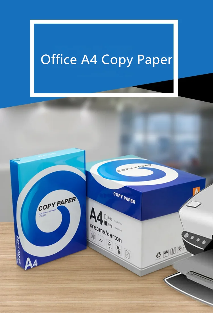 Oem Wood Pulp Multipurpose Copy Paper White Office 500 Sheets A4 70gsm ...