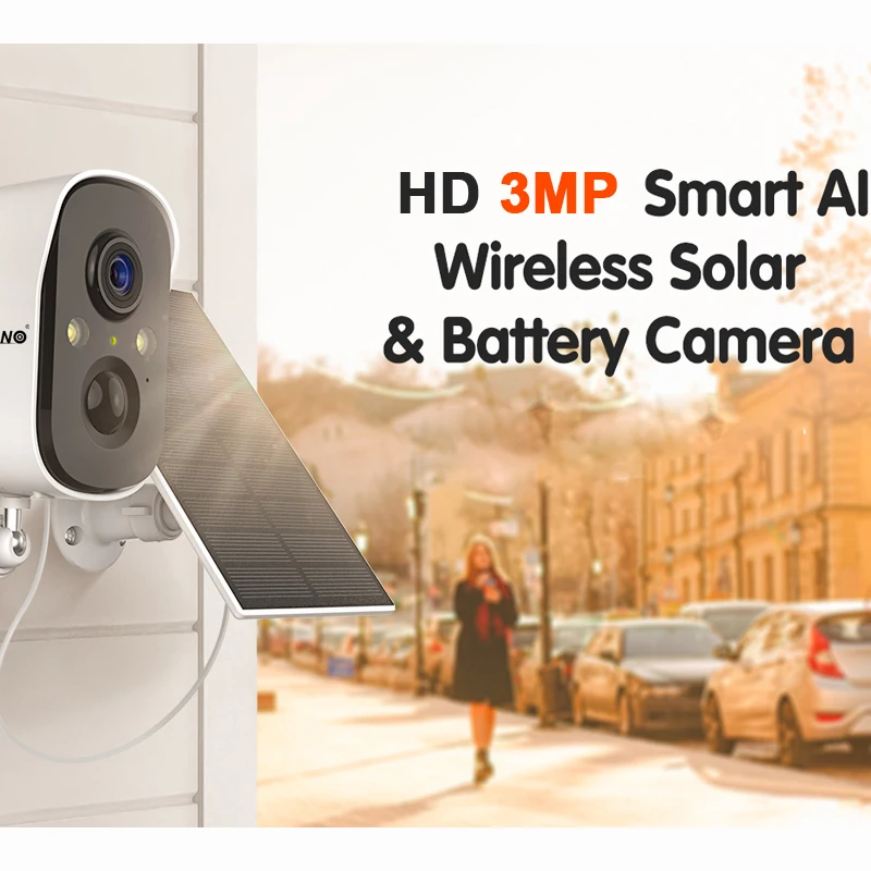 Wistino Okam 4G 3MP Solar Camera - Security & Surveillance