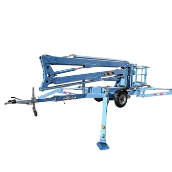 14m 200kg Loading 360 Degree Rotation Towable Mini Articulated Boom ...