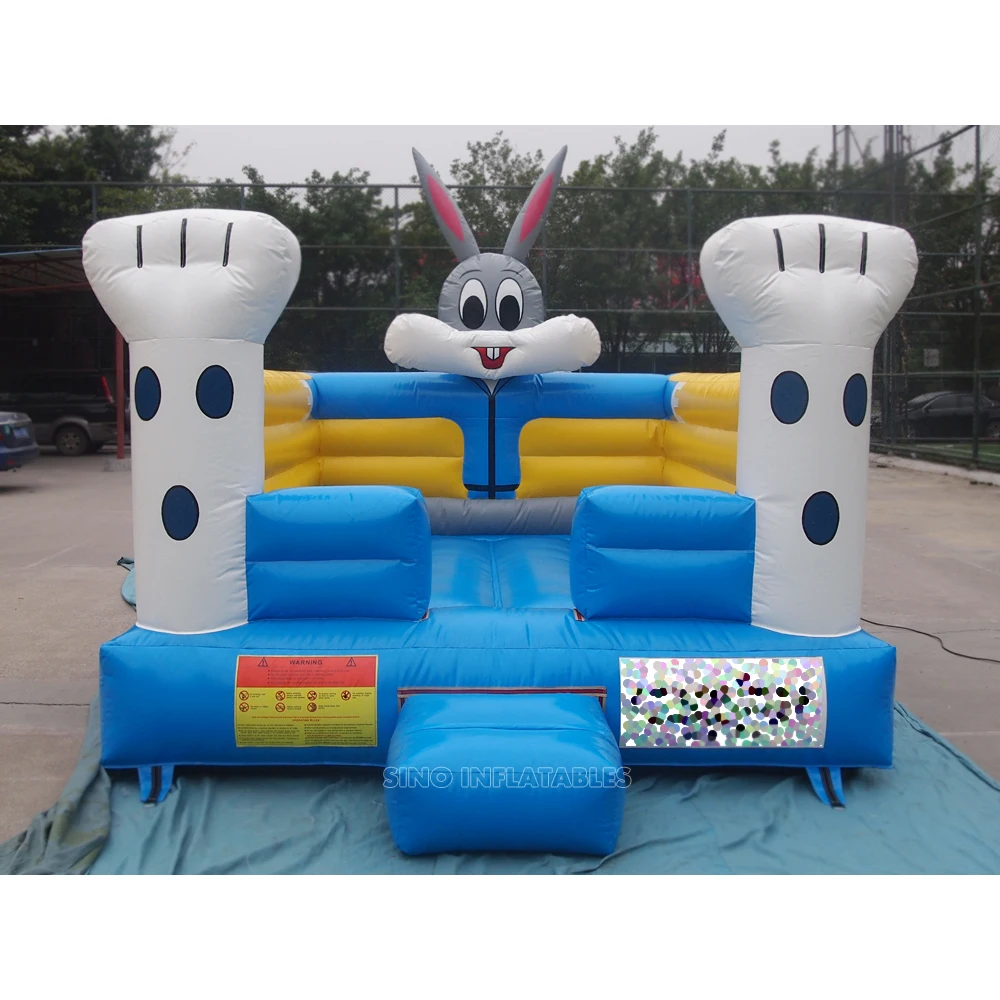 3x3m Indoor Kids Small Rabbit Inflatable Bouncy Castle