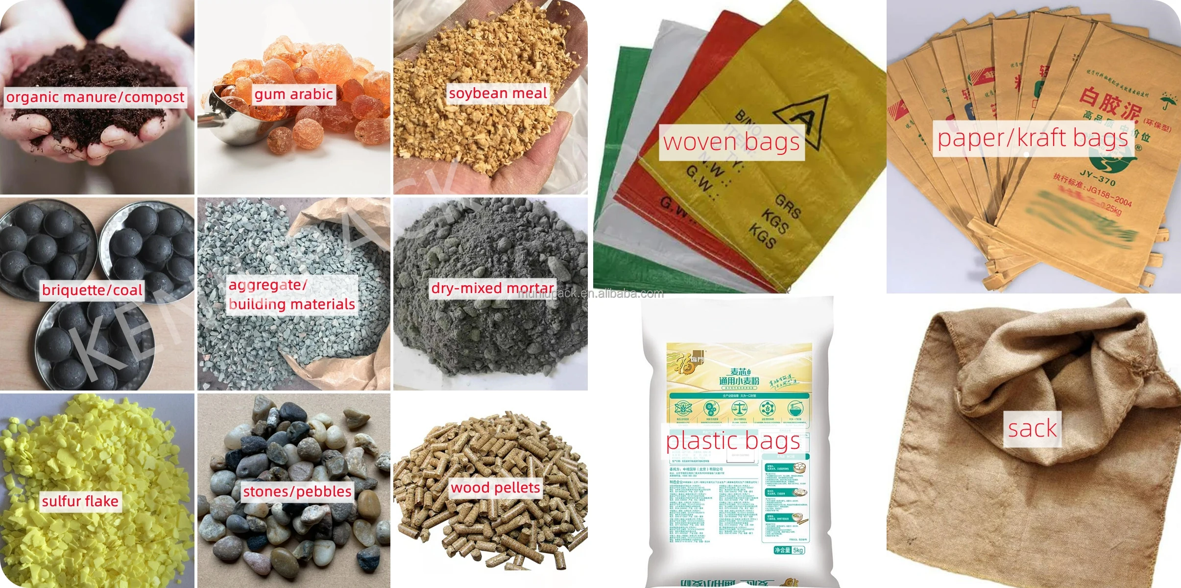 Automatic Open Mouth Bag Weighing Filling Compost Packaging Machine ...