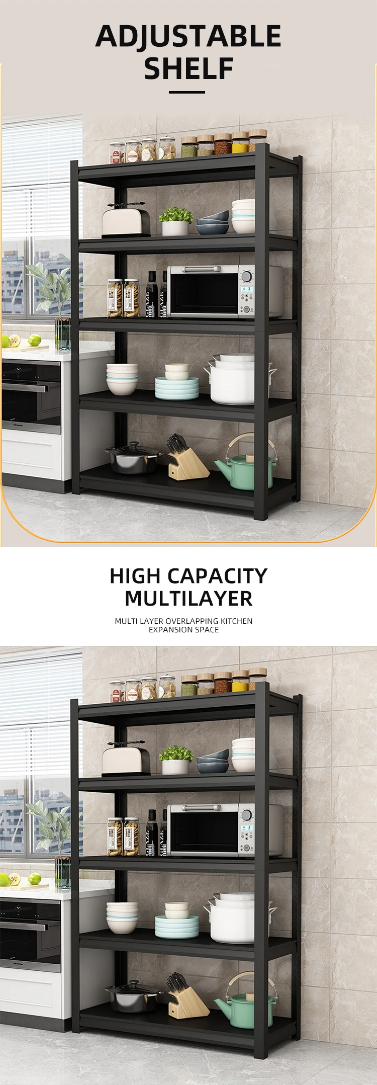 High Quality 5 Layer Storage Rack for Storing Electrical Appliances ...