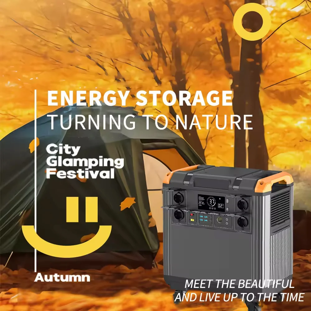 Solar Energy Premium Lithium Battery Generator Solar Generator 3000W ...