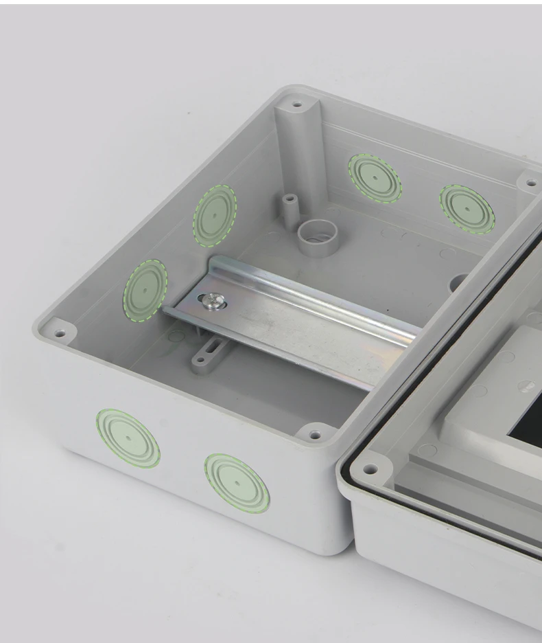 IP65 Waterproof Dustpoof Electrical Distribution Box Outdoor Surface ...