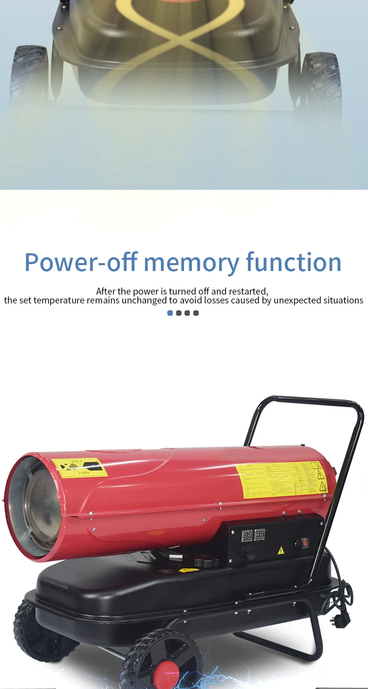 High Efficiency Industrial Diesel Heater for Fuel Oil Heating