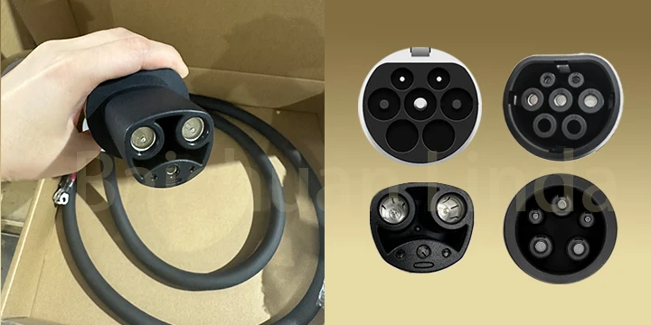 Baichuan SAE J3400 EV 20ft 25ft Cable Wallbox EV Charging Station for ...