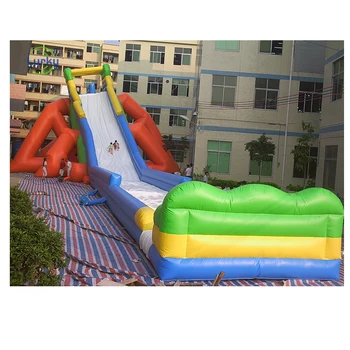 Super Long Slide Inflatable Water Slide Huge Swimming Pool Slide - Buy ...
